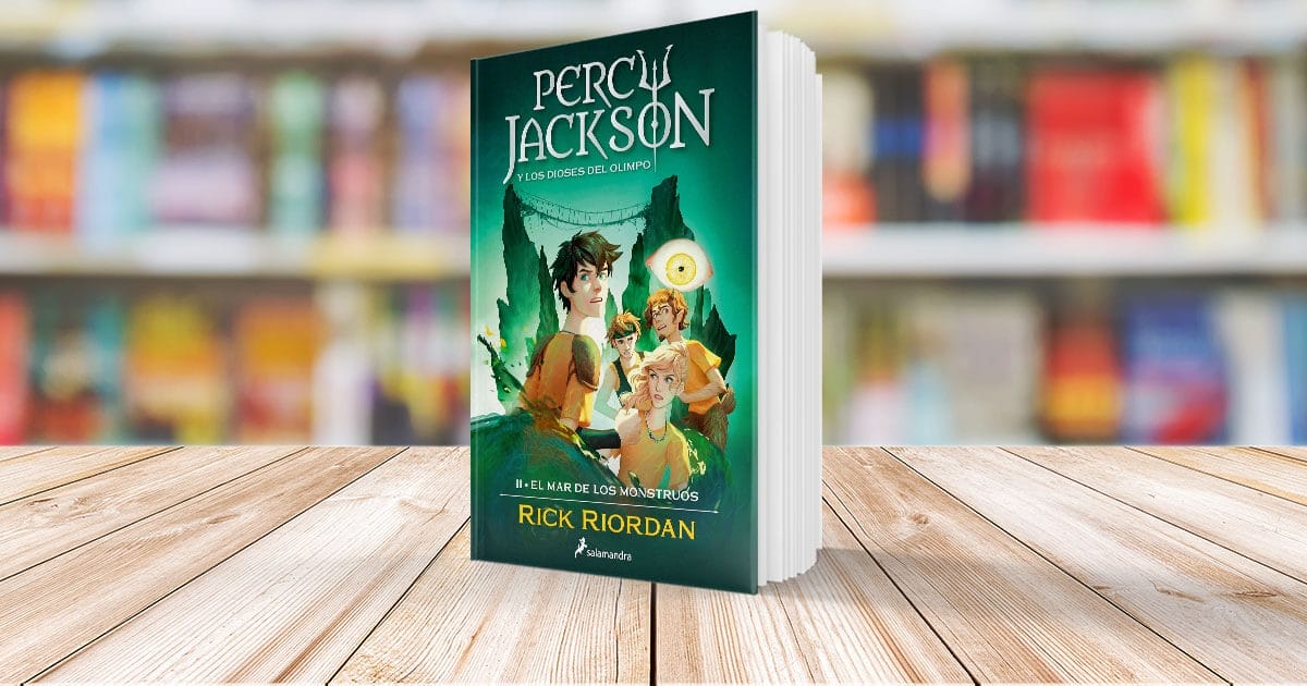 El mar de los monstruos de Rick Riordan
